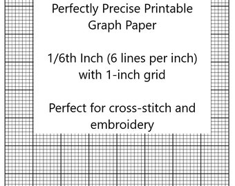 Perfectly Scaled and Precise Printable Graph Paper 4/4 1/4 Inch 4 Lines ...
