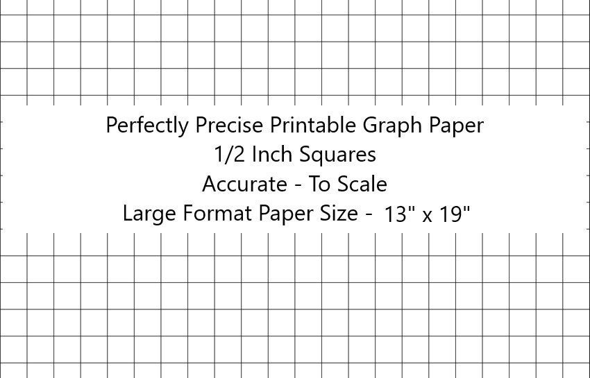 Perfectly Scaled and Precise Printable Graph Paper for Weaving Patterns ...