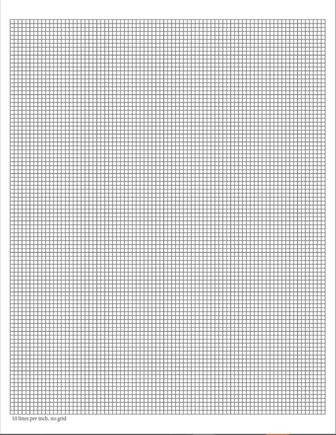 perfectly-scaled-and-precise-printable-graph-paper-10-lines-etsy