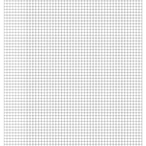 Perfectly Scaled and Precise Printable Graph Paper - 1/6 Inch (6 Lines ...