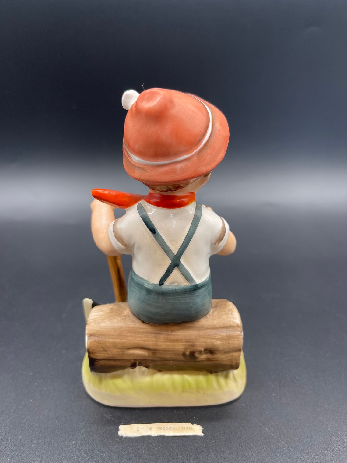 Erich Stauffer Figurine Little Woods Man - 5.25in. Tall - Etsy