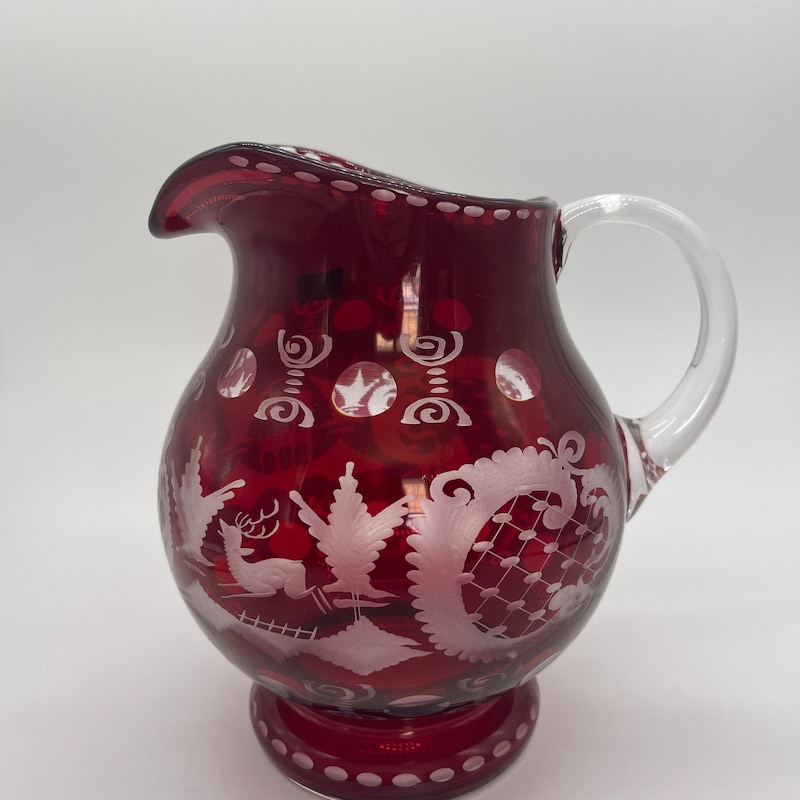 Czech Pitcher - Etsy
