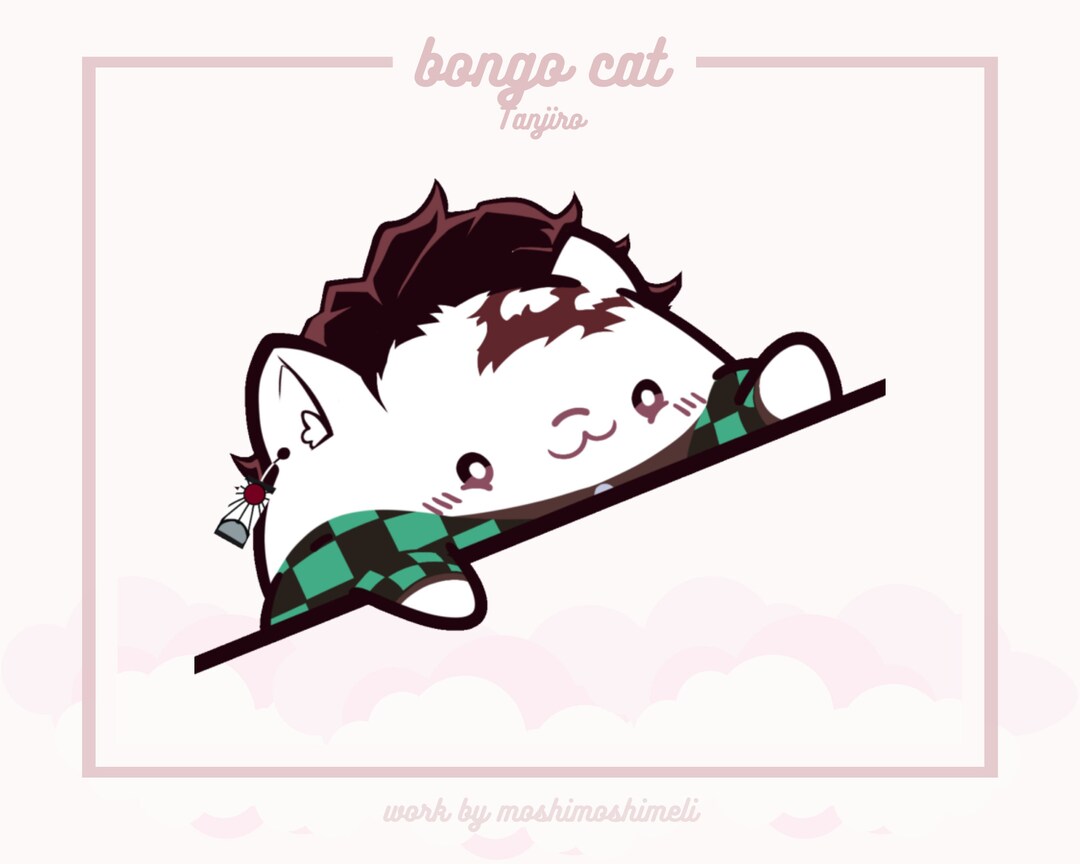 Tnjir0 Bongo Cat / D3mon Slay3r/ Kim3tsu No Yiba / Twitch Emotes ...