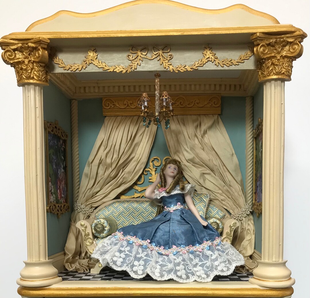 OOAK Doll House Room Box Display Diorama Wallflower - Etsy