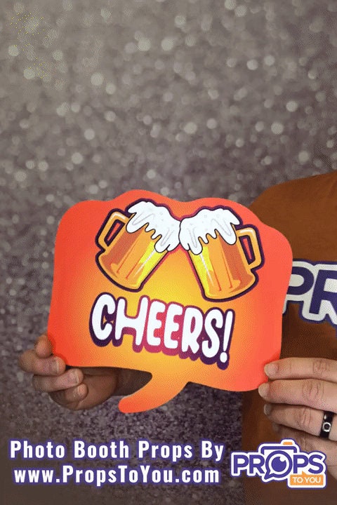 BUNDLE Fun Signs Bundle 5 Double-sided Photo Booth Props - Etsy