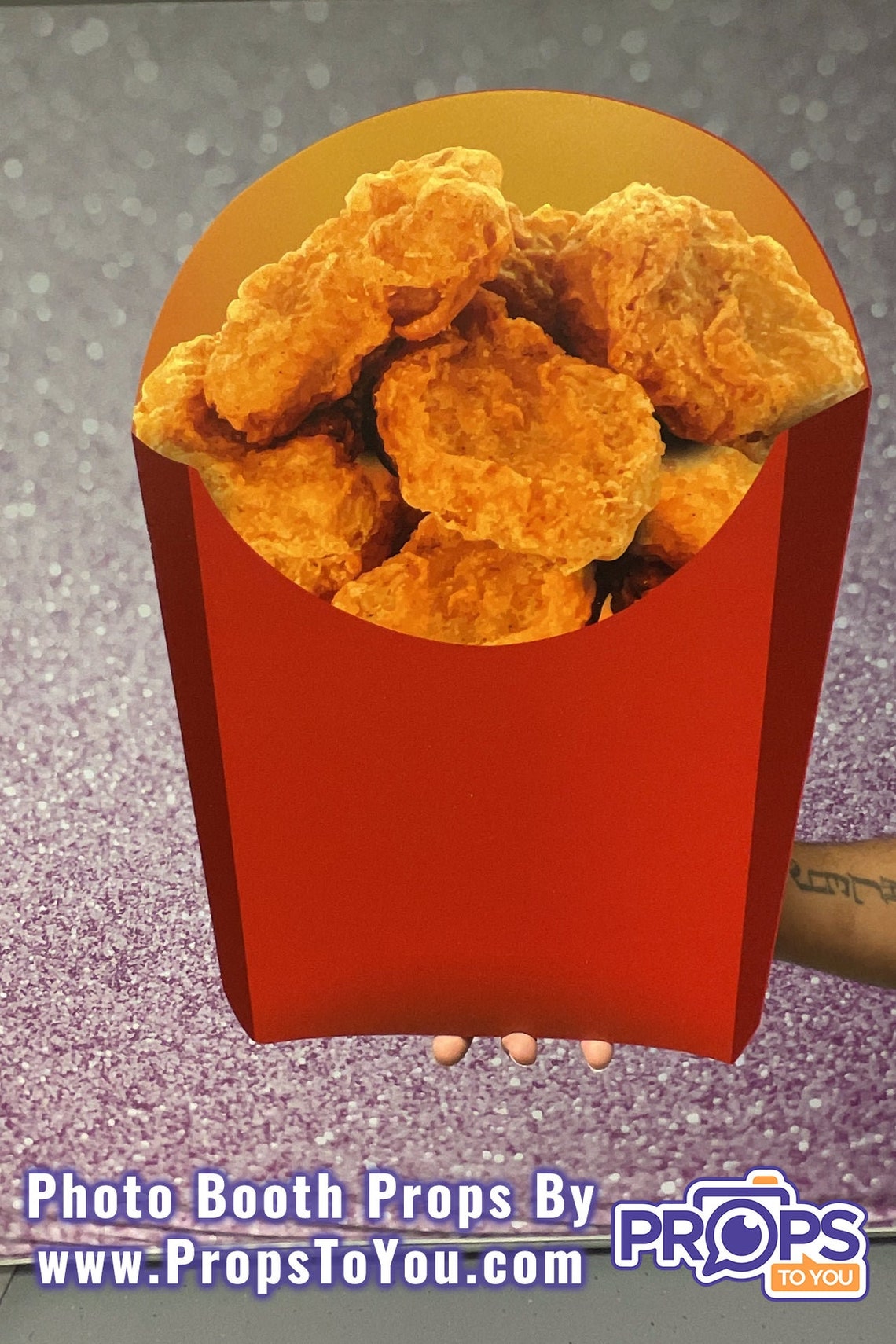 BIG Props: Fries/chicken Nuggets Photo Booth Prop - Etsy