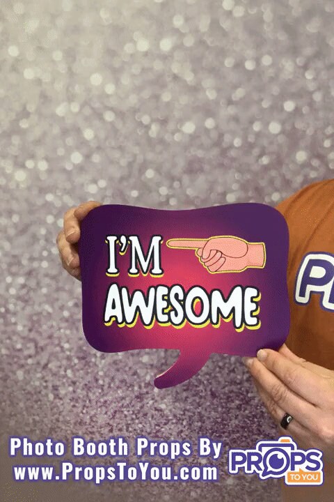 BUNDLE Fun Signs Bundle 5 Double-sided Photo Booth Props - Etsy