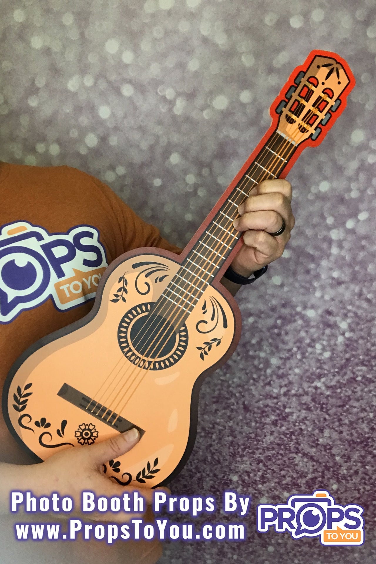 BIG Props: Texas! Western Guitar Photo Booth Prop - Etsy
