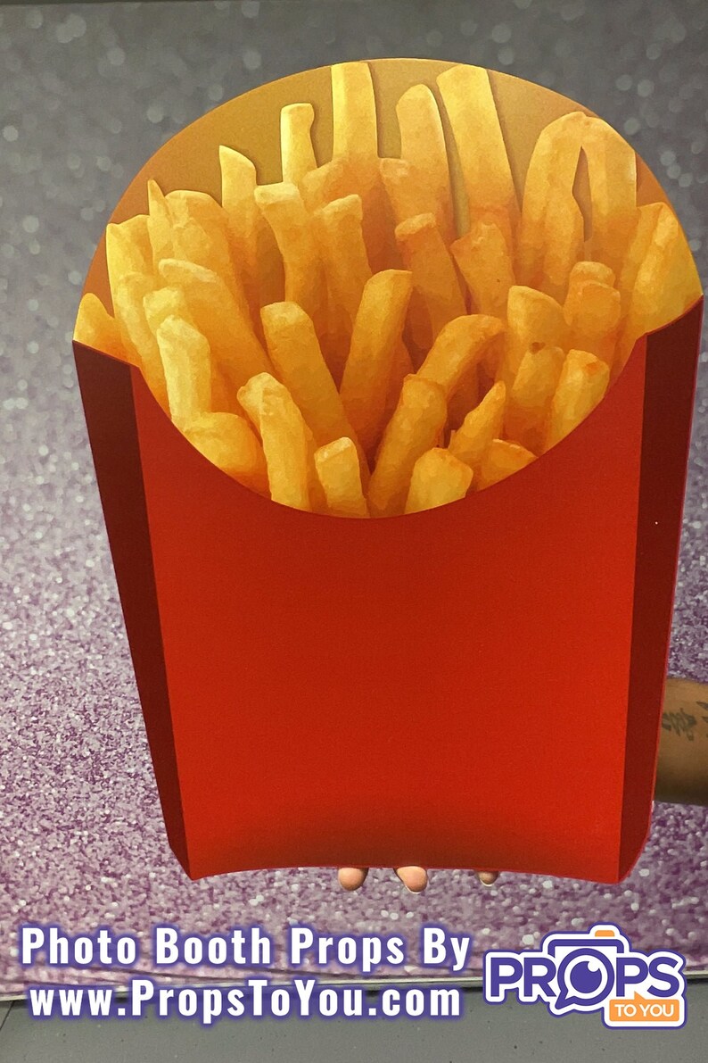 BIG Props: Fries/chicken Nuggets Photo Booth Prop - Etsy