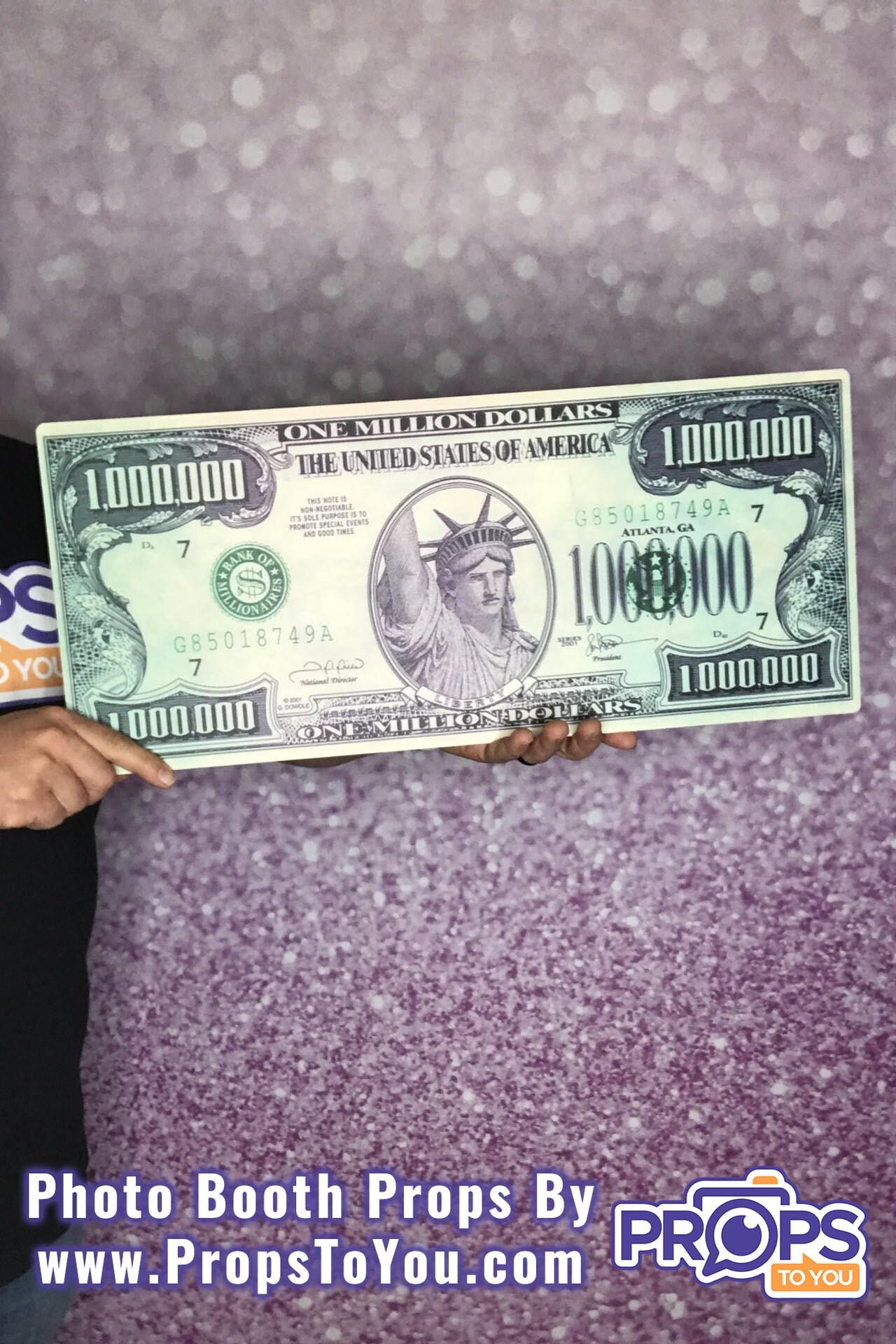 HUGE Props: Money Million Dollar Bill Photo Booth Prop - Etsy Canada