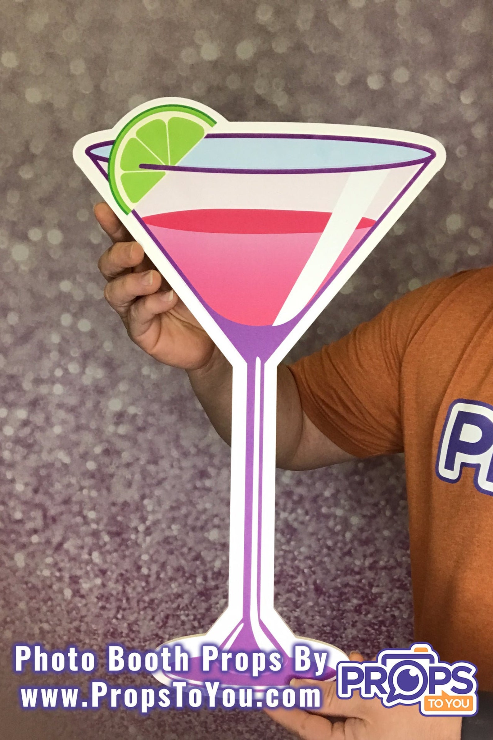 BIG Props: Cocktails! Martini/cosmopolitan Photo Booth Prop - Etsy