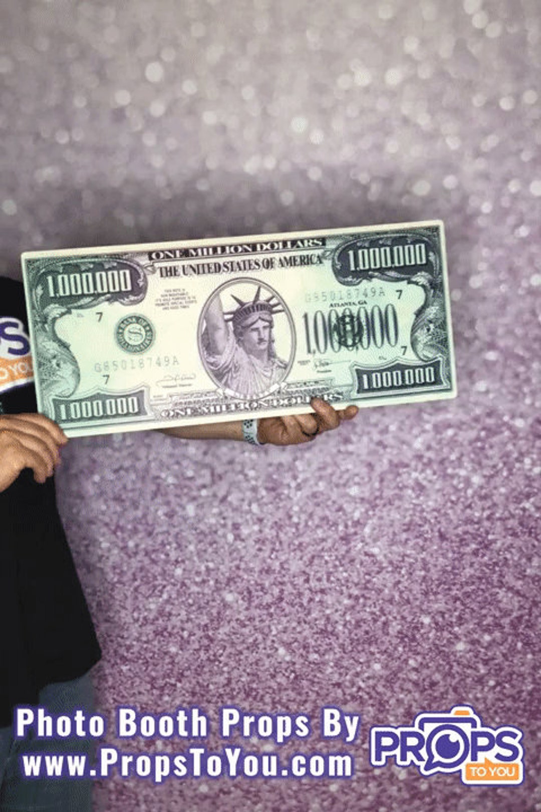 HUGE Props: Money! Million Dollar Bill Photo Booth Prop - Etsy