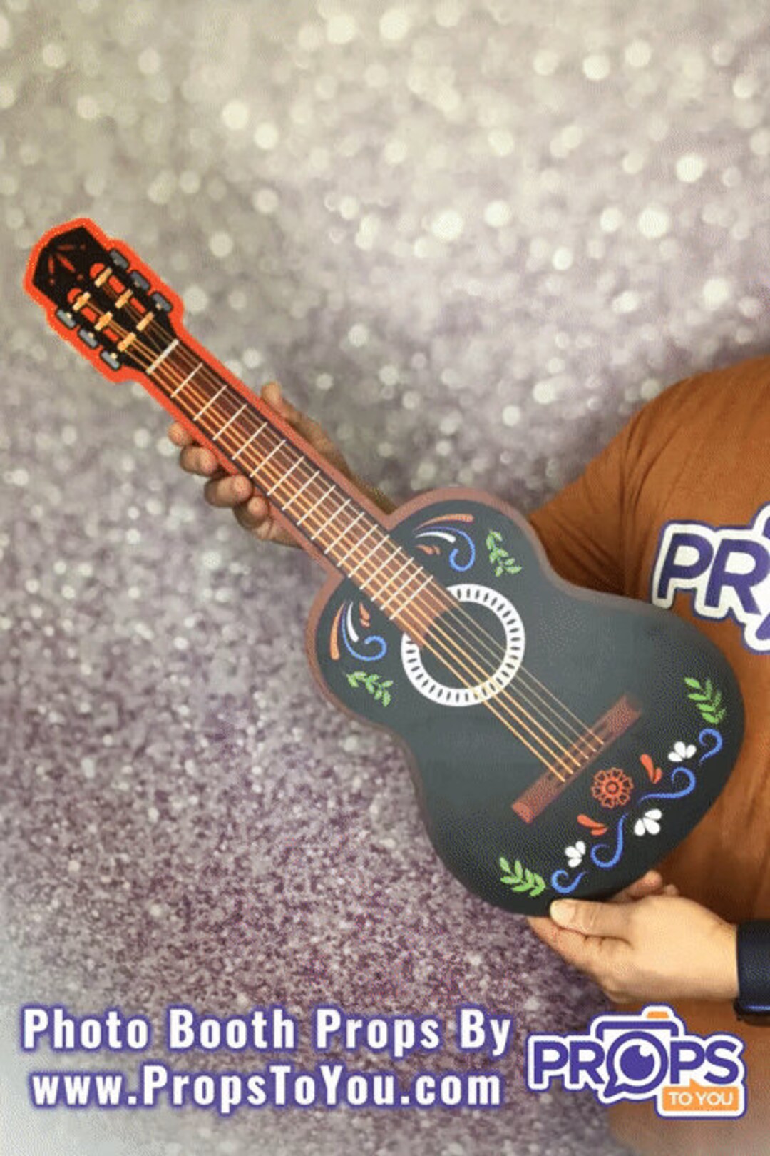 BIG Props: Texas Western Guitar Photo Booth Prop - Etsy