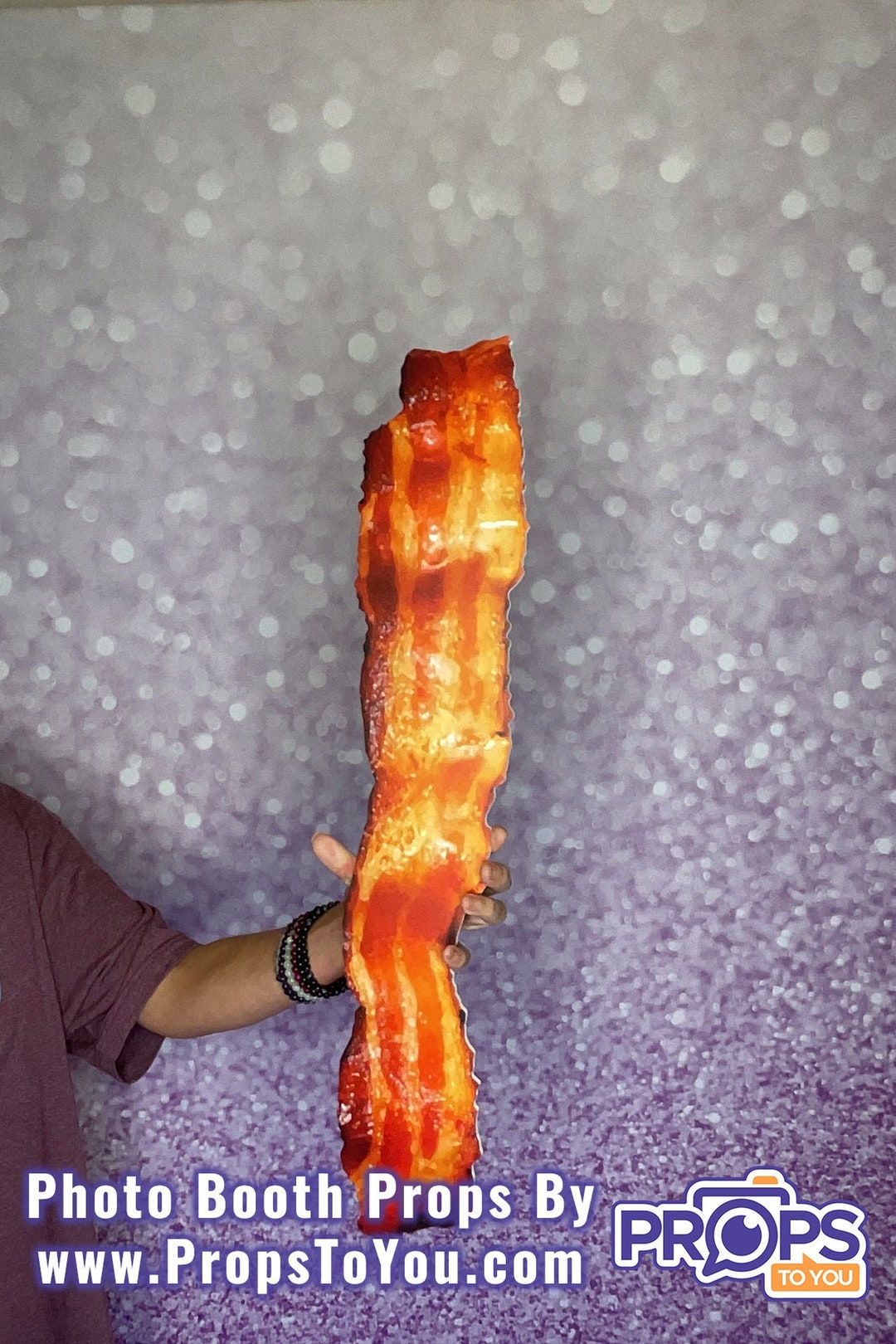 BIG Props: Crisp/burnt Bacon Photo Booth Prop - Etsy
