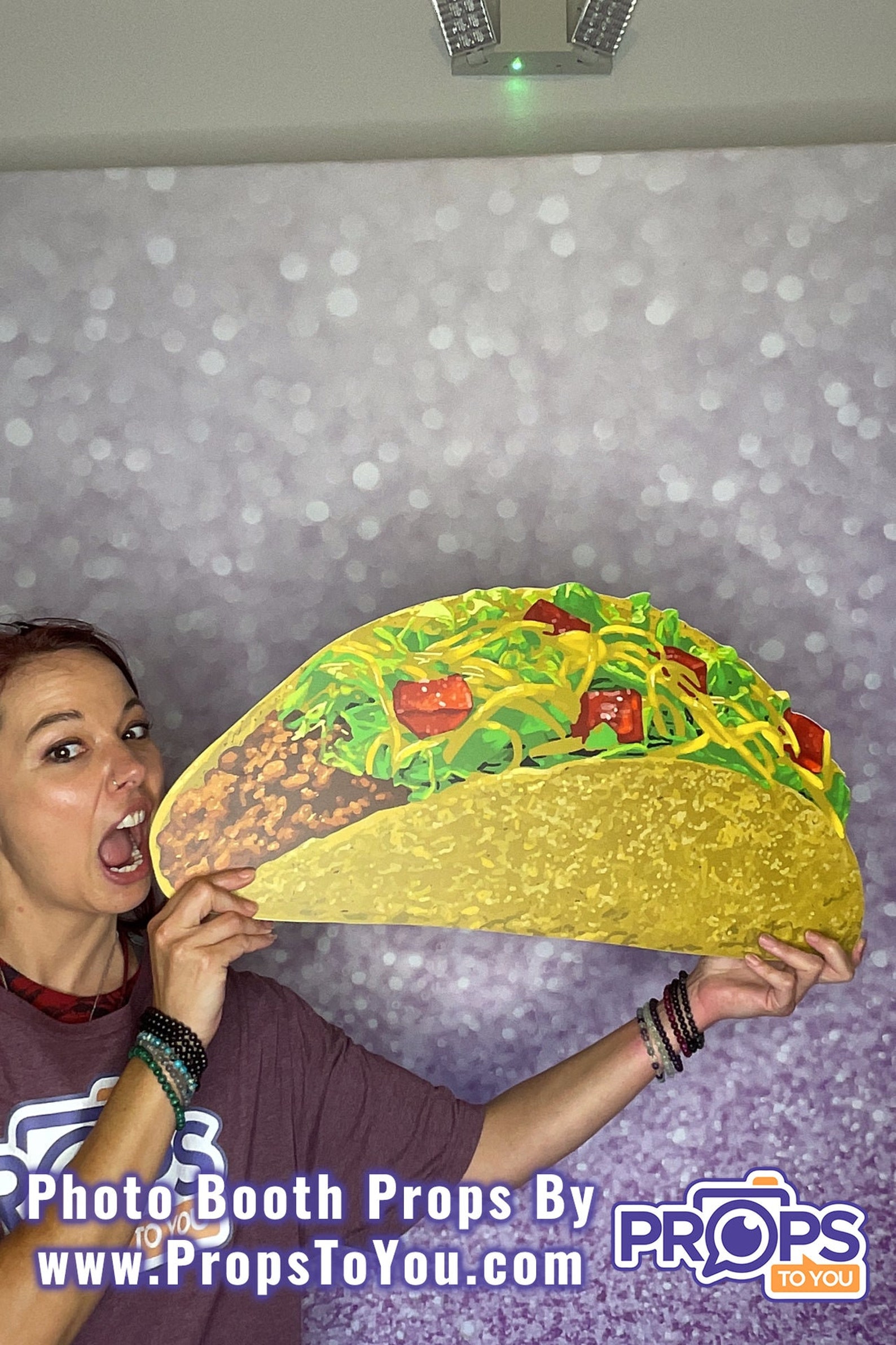 BIG Props: American/traditional Taco Photo Booth Prop | Etsy