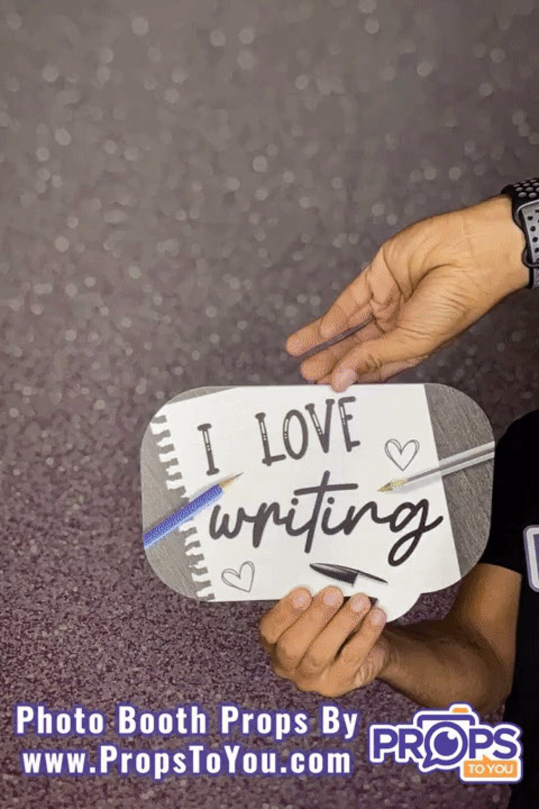School 2: I Love Science/i Love Writing Photo Booth Prop - Etsy
