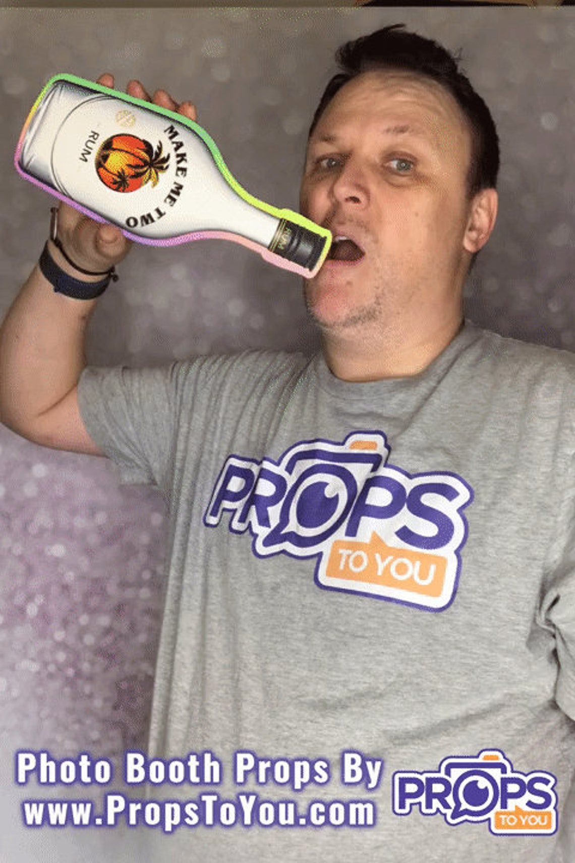 BUNDLE Alcohol 5 Double-sided Photo Booth Props - Etsy