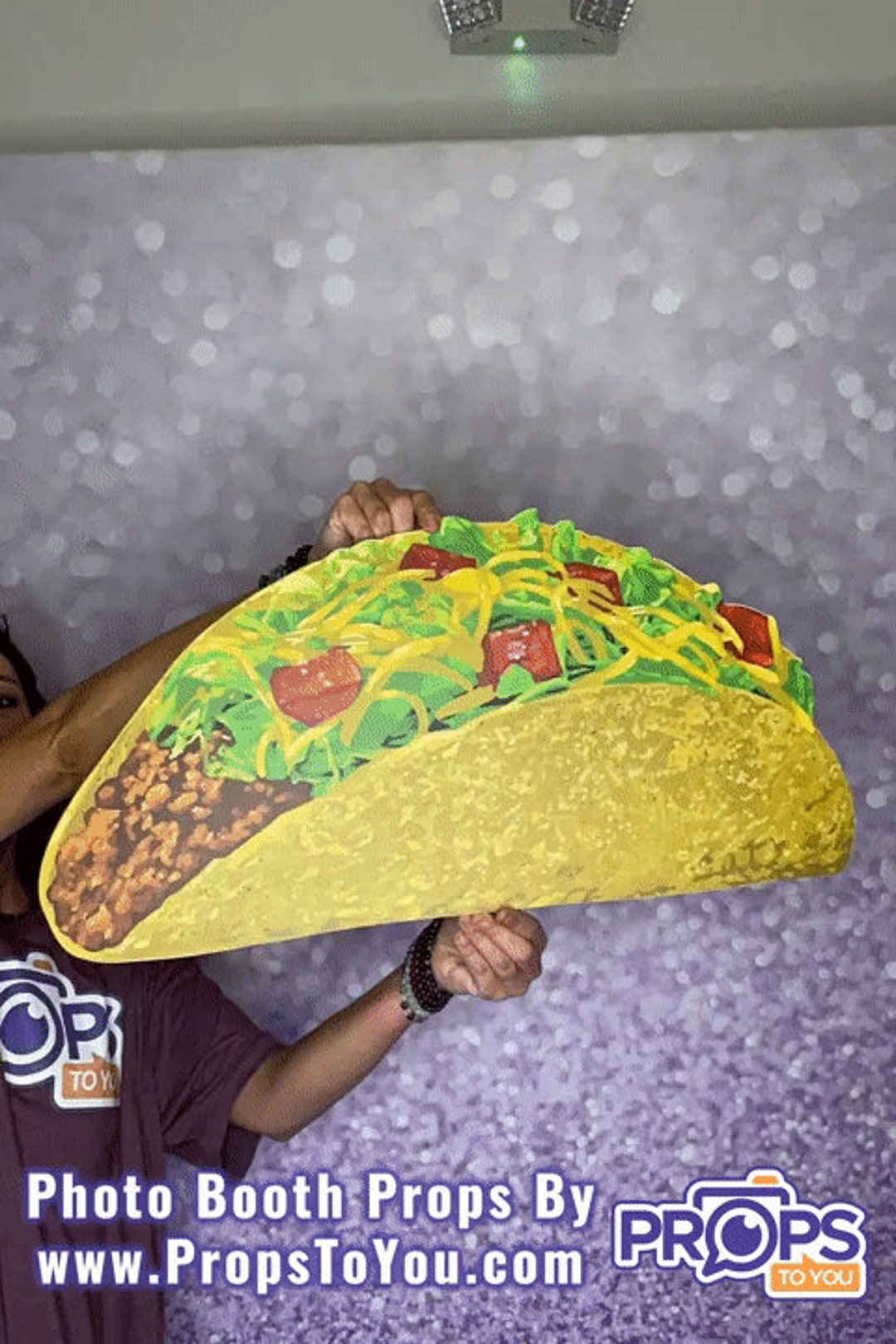 BIG Props: American/traditional Taco Photo Booth Prop - Etsy