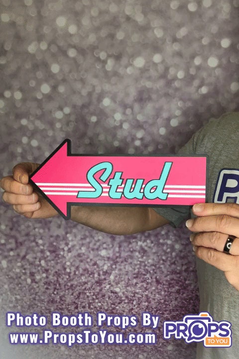 BUNDLE! 1950's Bundle - 5 Double-sided Photo Booth Props - Etsy