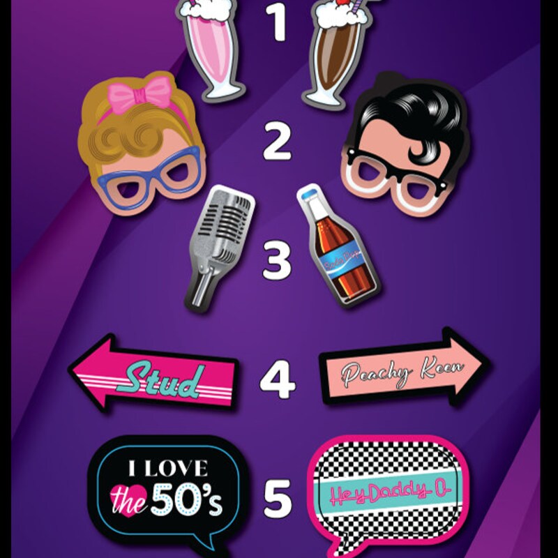 50s Photo Booth Prop - Etsy