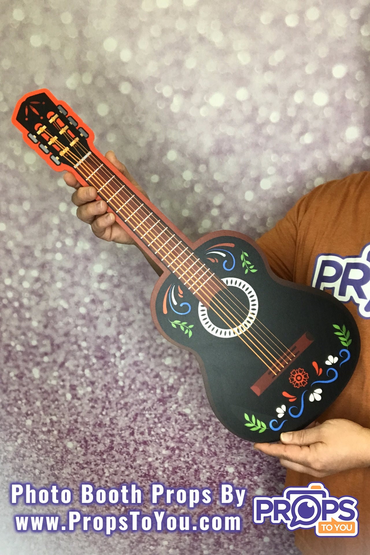 BIG Props: Texas! Western Guitar Photo Booth Prop - Etsy