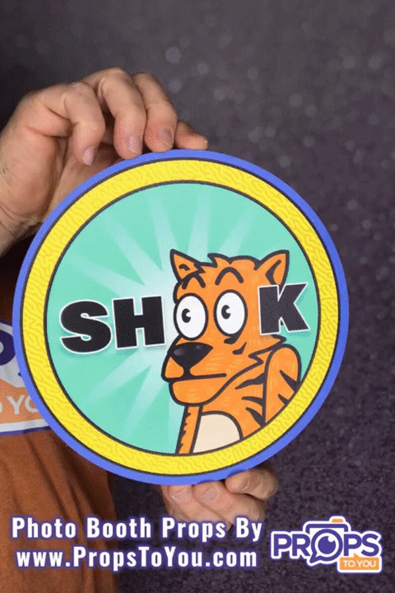 BUNDLE Gen Z 6 Double-sided Photo Booth Props - Etsy