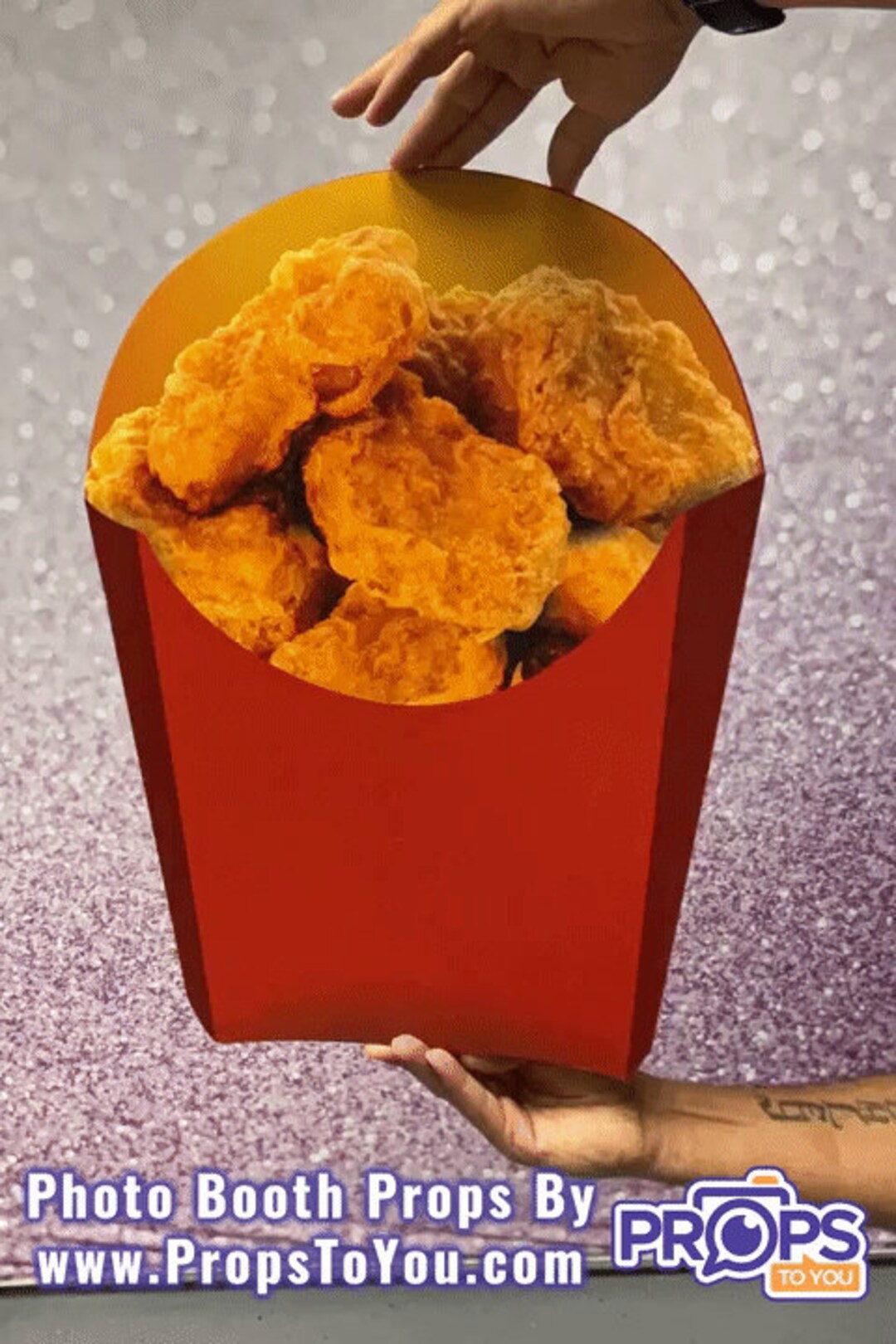 BIG Props: Fries/chicken Nuggets Photo Booth Prop - Etsy
