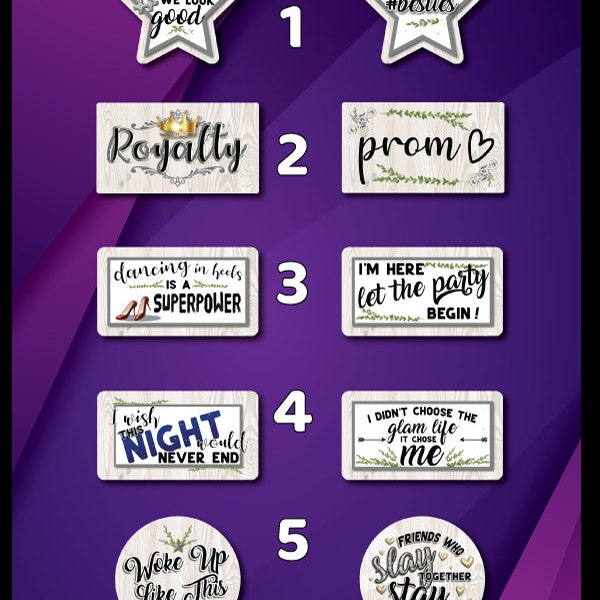 Prom Photo Prop - Etsy