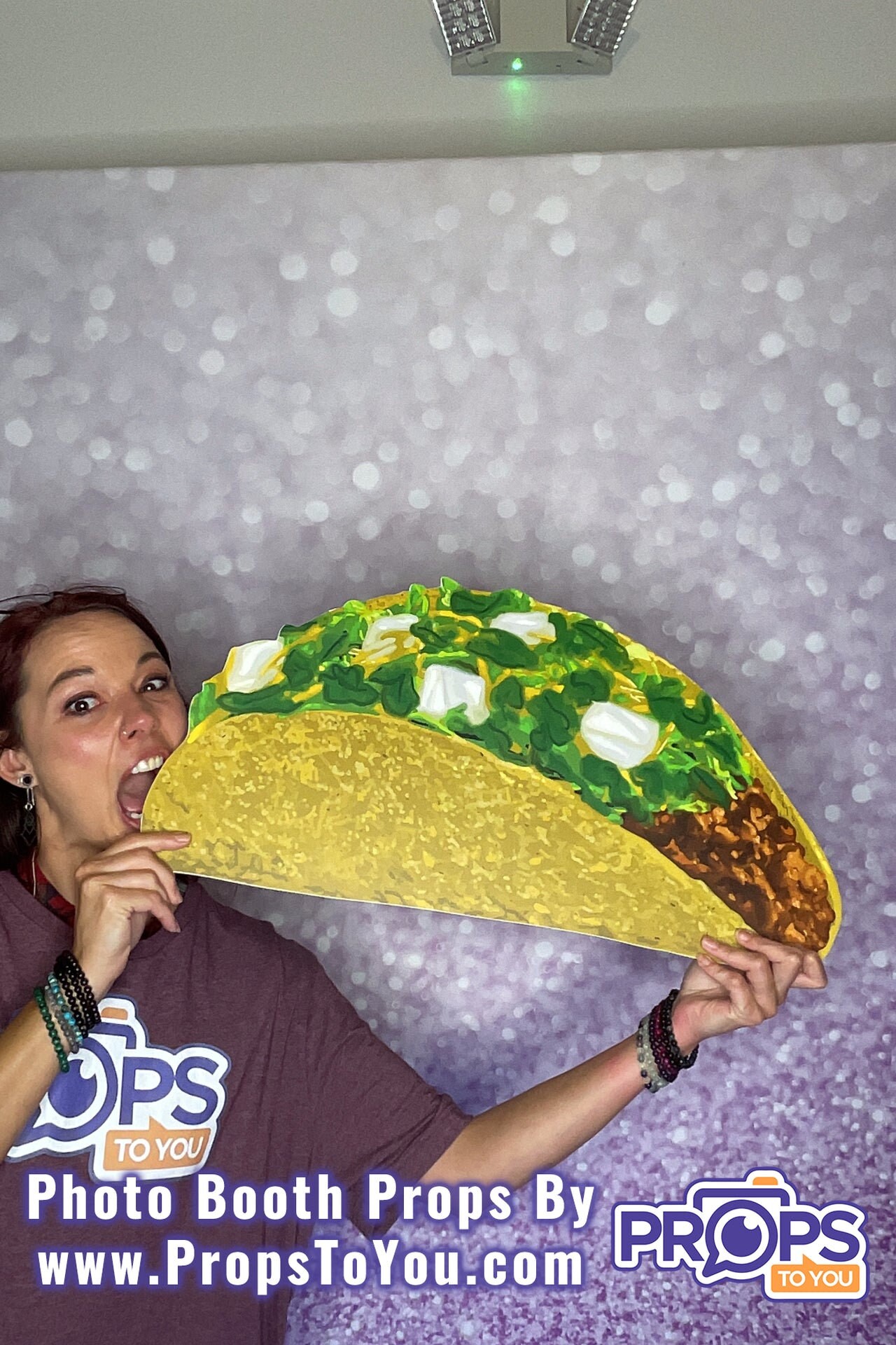 BIG Props: American/traditional Taco Photo Booth Prop - Etsy