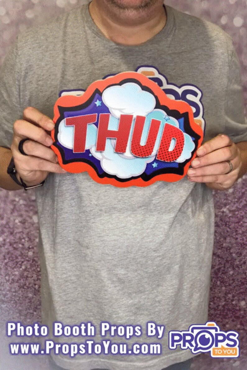 BUNDLE Pow 5 Double-sided Photo Booth Props - Etsy