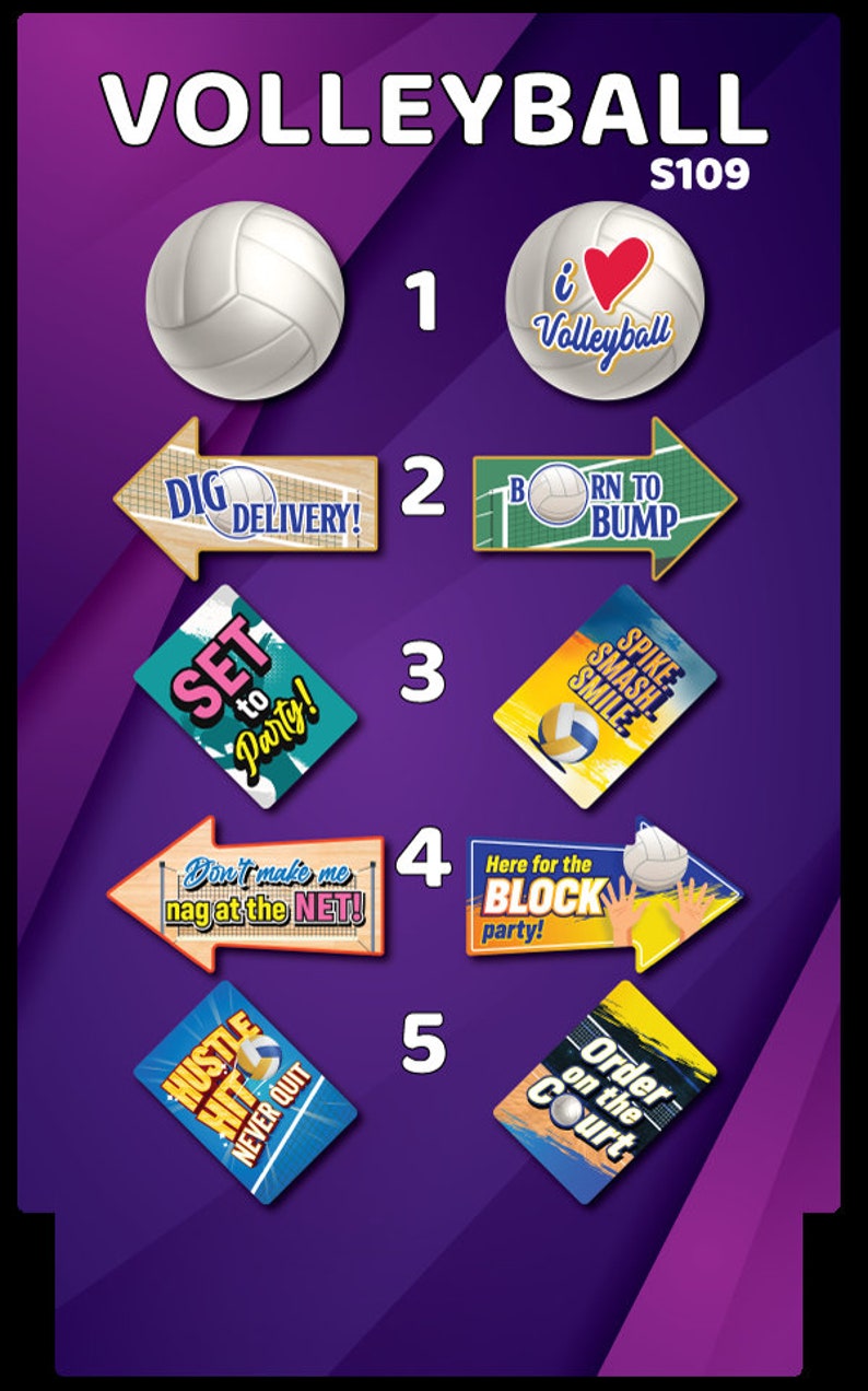 Volleyball BUNDLE - Etsy