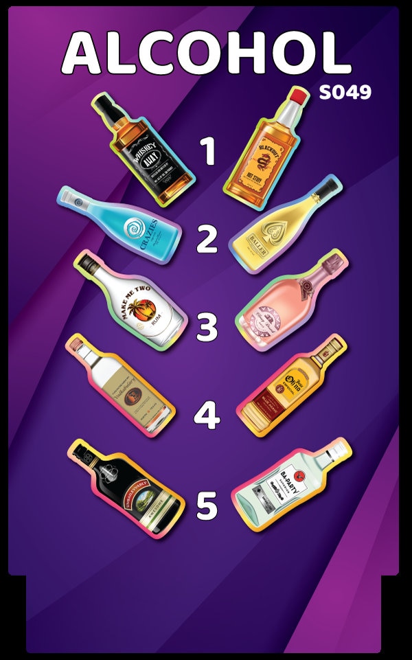 BUNDLE! Alcohol - 5 Double-sided Photo Booth Props - Etsy