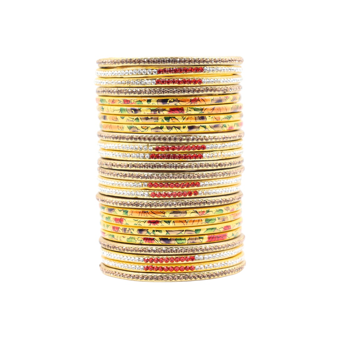 Handmade Indian Lac Bangle Lahthi Bangle Lakh Handmade Indian Bangle ...