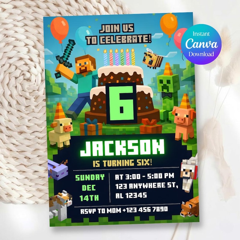 Birthday Invitation - Etsy