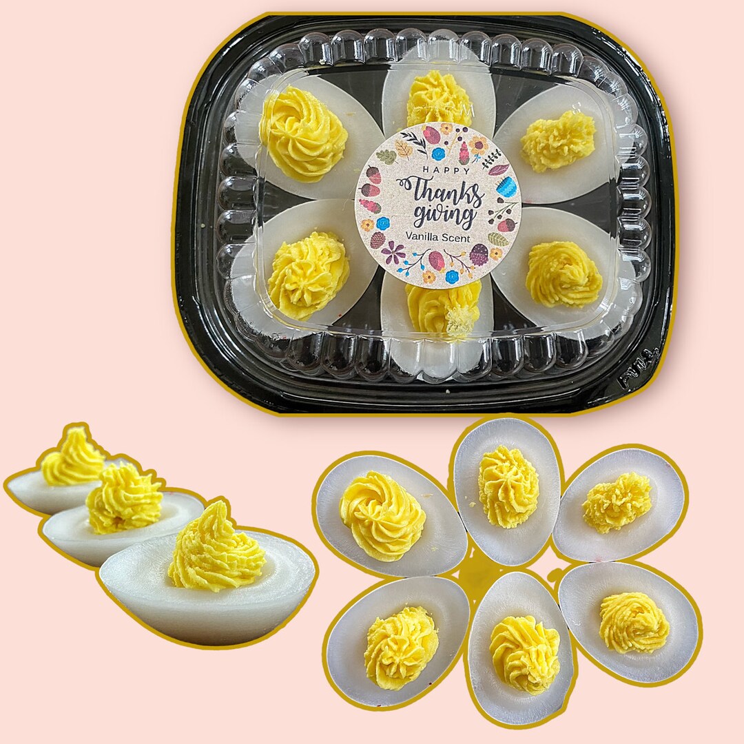 Deviled Eggs Wax Melts Handmade by Fiona Candle Crafts - Etsy