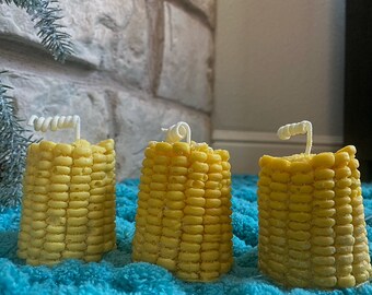 Indian Corn Candle | Etsy