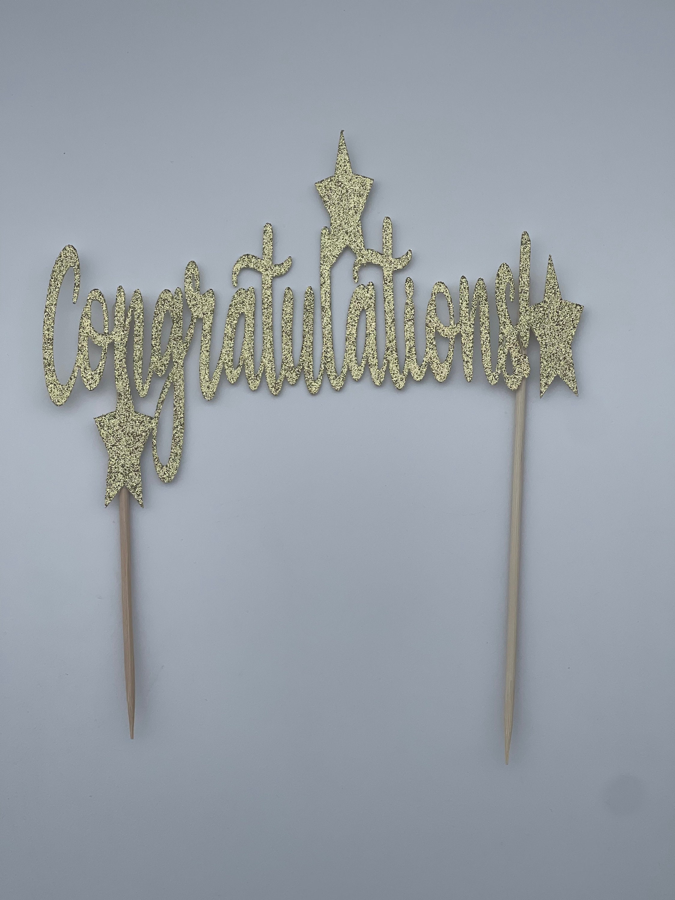 Congratulations Cake Topper, Cake Topper, Party Cake Decoration, Baby ...