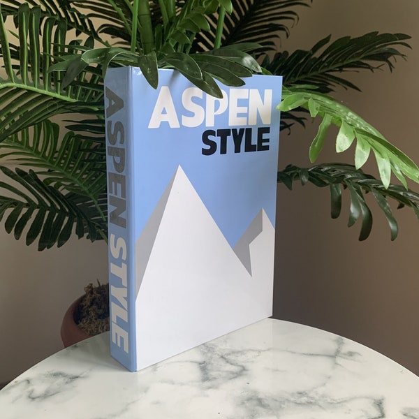 Aspen Coffee Table Book - Etsy