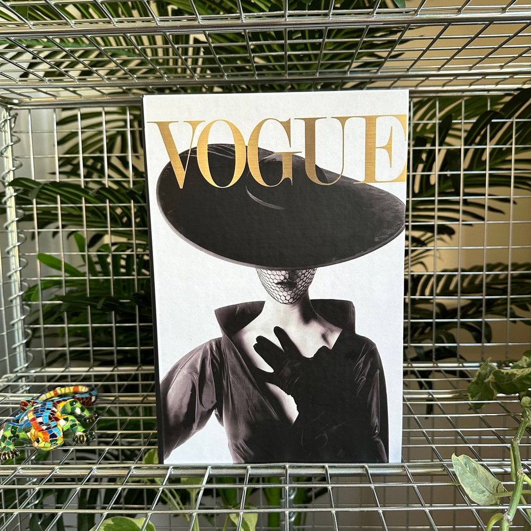 Decorative Vogue Book Box, Openable Book Box, Decorative Books, Coffee ...