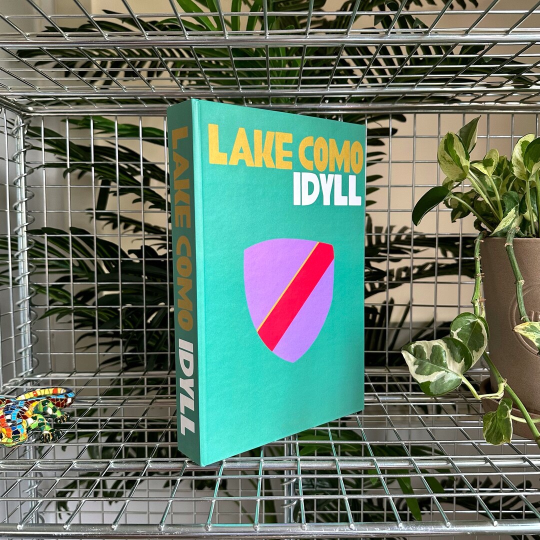 Lake Como Openable Book Box, Decorative Books, Coffee Table Decor, Fake ...