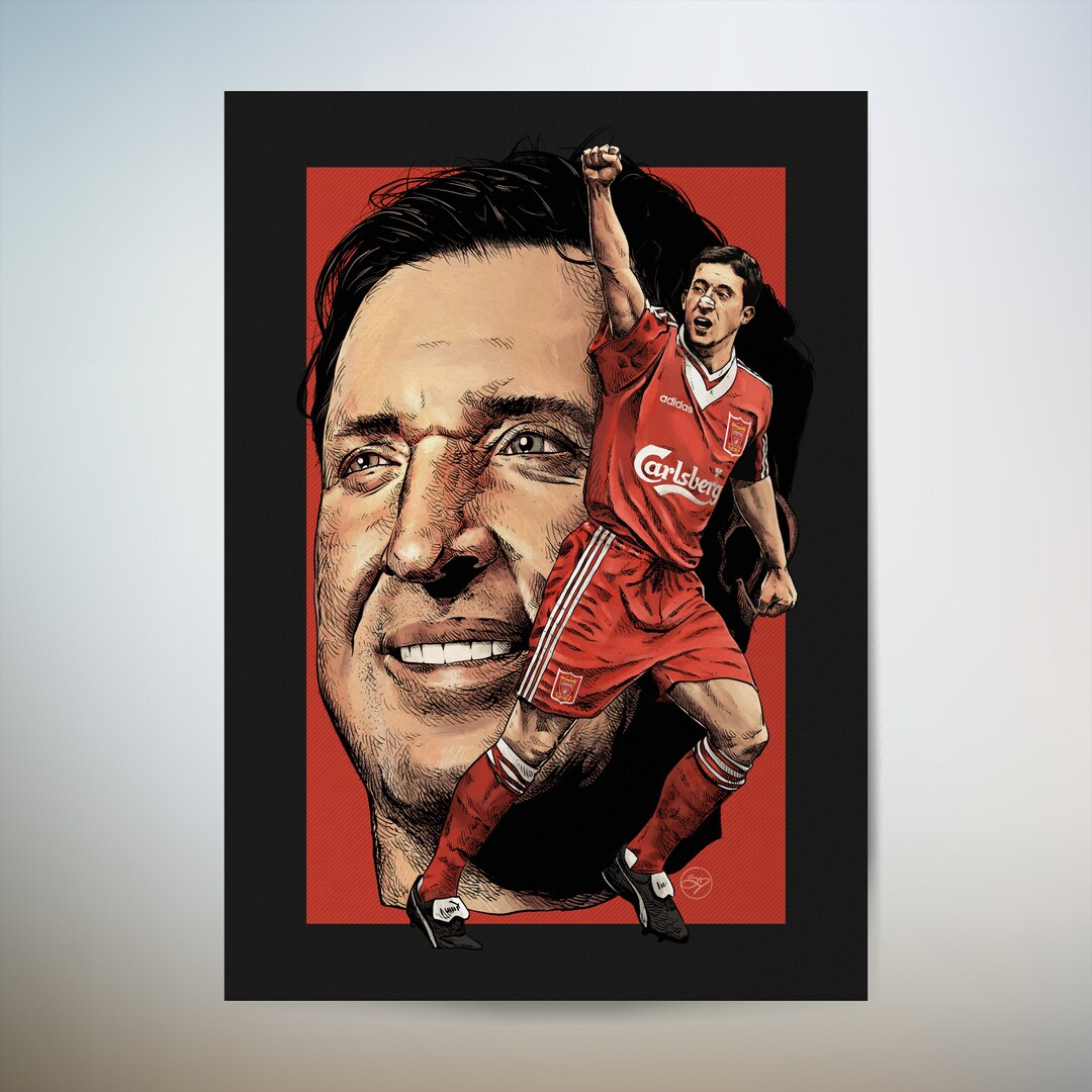Robbie Fowler Print LFC Fan Art Print - Etsy