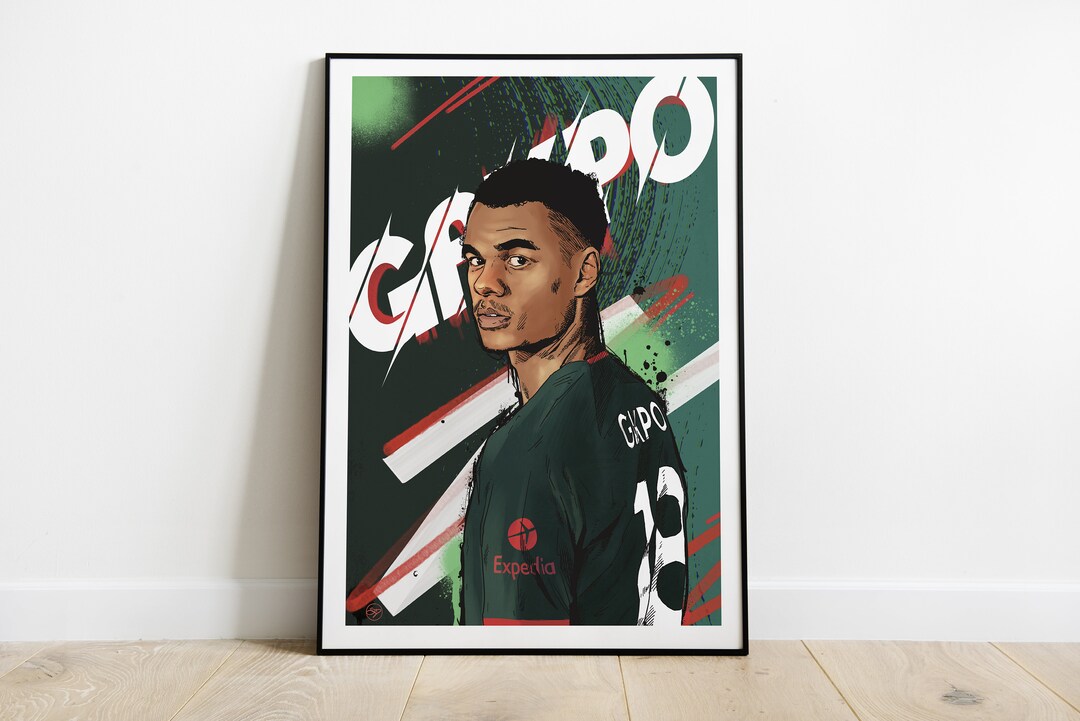 Cody Gakpo Print LFC Fan Art - Etsy UK