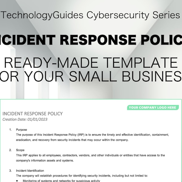 Incident Response Plan - Etsy