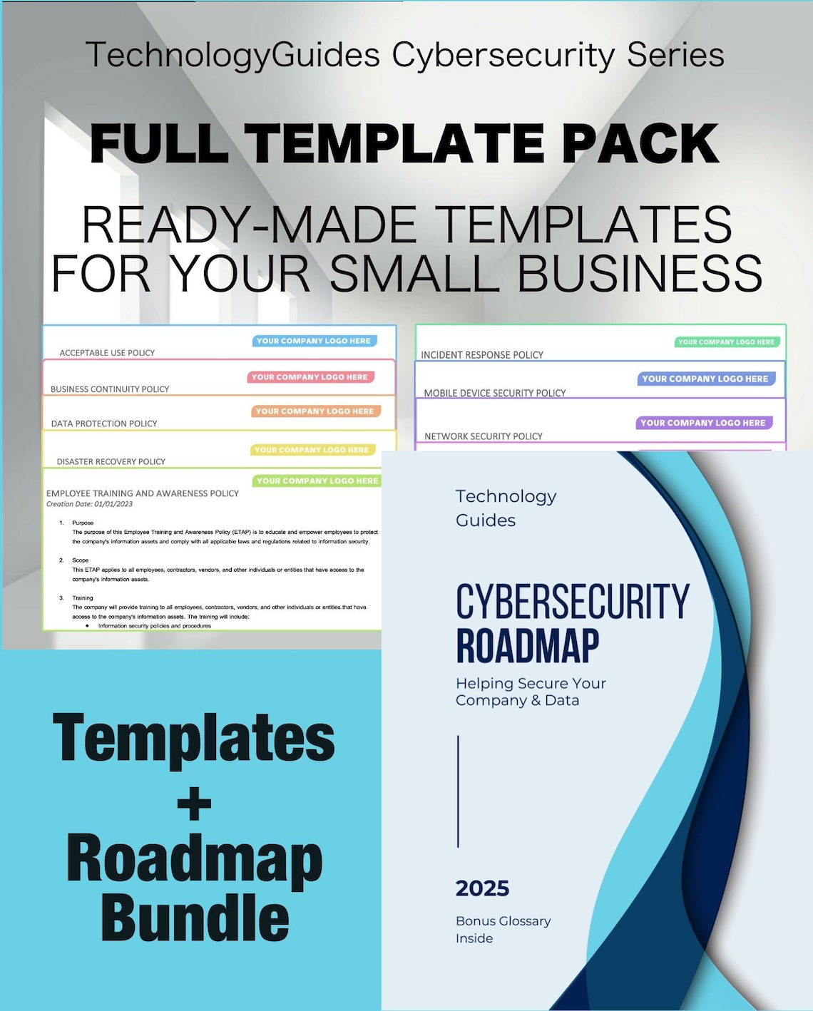 Cybersecurity Policy Templates for Small Business – 10 Editable Docs ...
