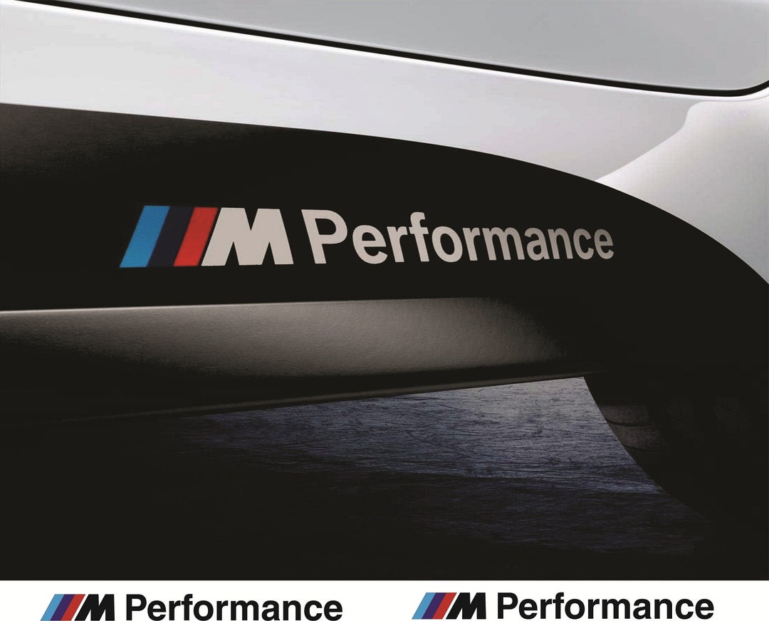 M Performance Sticker for BMW Sticker M Sticker Mpower Sticker Side ...
