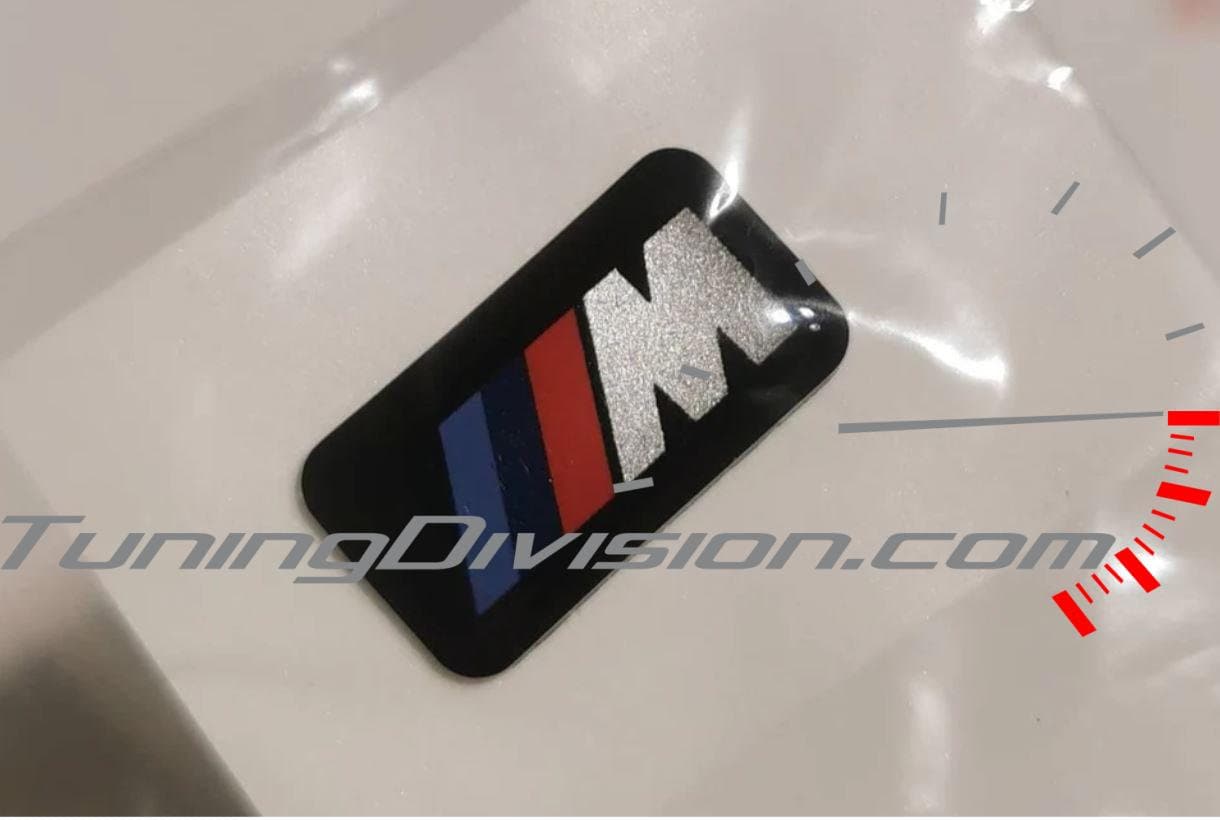 6x for BMW ///M Logo for Wheel Sticker Steering Wheel Interior Sticker ...