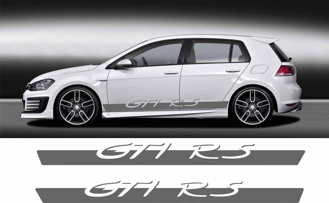 VW GTI Rs Sticker Side Stripe Universal Sticker VW Golf Passat Arteon ...