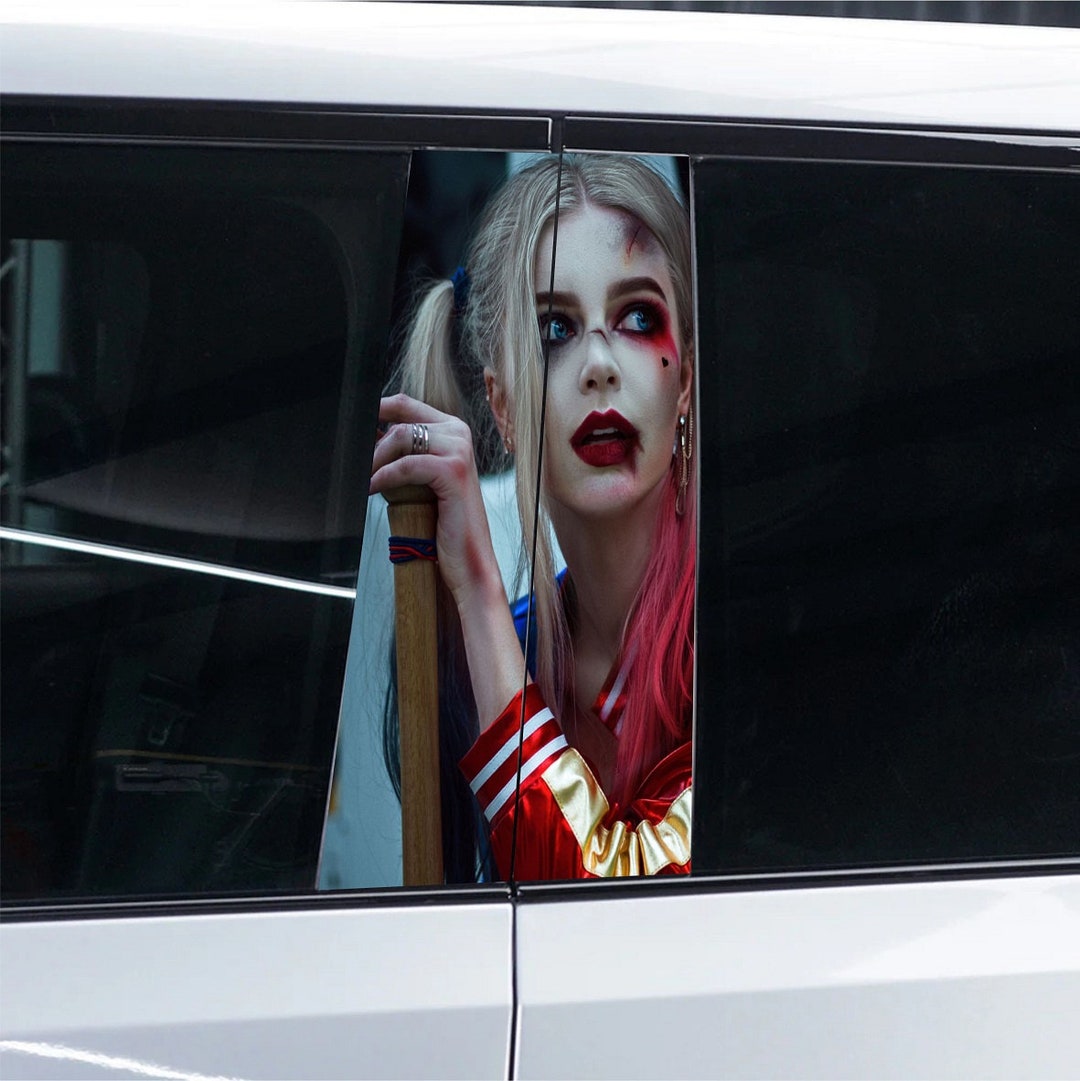 Harley Quinn Sticker B Pillar Sticker Sticker Universal Sticker - Etsy