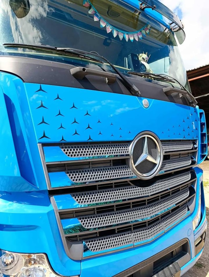 Sticker for Mercedes Actros Shuriken Side Sticker - Etsy
