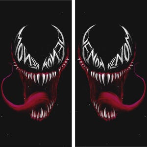 Venom Sticker B Pillar Sticker Universal Sticker Funny Sticker Car ...